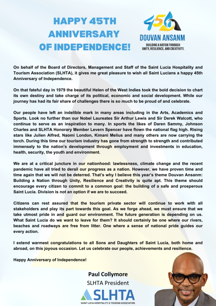 Happy 45th Anniversary of Independence from the SLHTA - SLHTA
