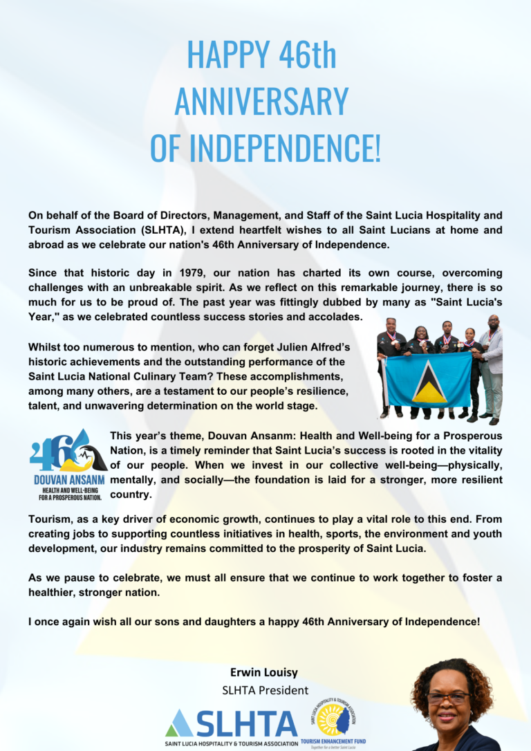Happy 46th Anniversary of Independence from the SLHTA! - SLHTA